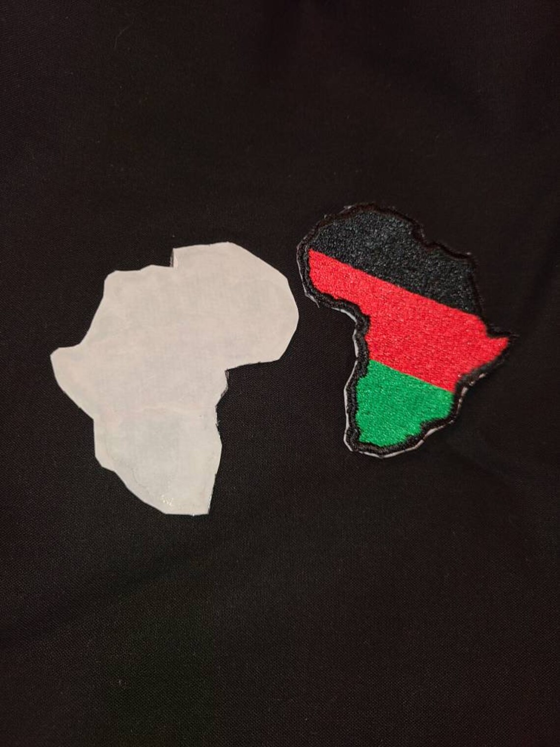Embroidered Africa Patch 3x3 inches - Etsy Italia