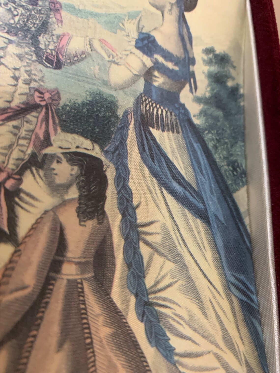 Hanes Victorian Style Silk Covered Box for Lingerie or Jewelry - Etsy