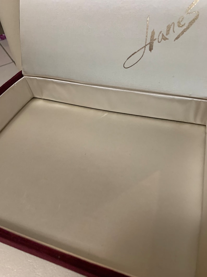 Hanes Victorian Style Silk Covered Box for Lingerie or Jewelry - Etsy