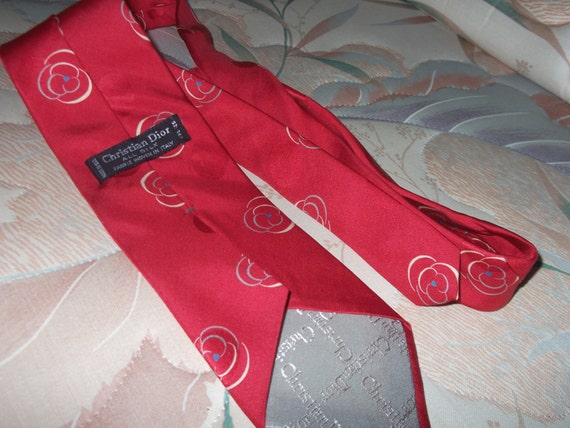Christian Dior Silk Retro look Necktie - Gem