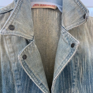 Colin’s Jeanswear Distressed Woman’s Size Medium Knee Length Jean Retro ...