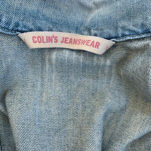 Colin’s Jeanswear Distressed Woman’s Size Medium Knee Length Jean Retro ...