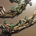 Really Long Gold Rods Linked Together With Green and Clear - Etsy