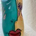 Hand Painted Two Colored Half and Half Face Sculpture With Amazing ...