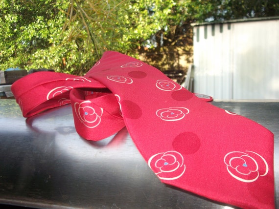 Christian Dior Silk Retro look Necktie - Gem