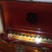 Lucite Amber Color With Original Gold Tone Hard Wear - Etsy