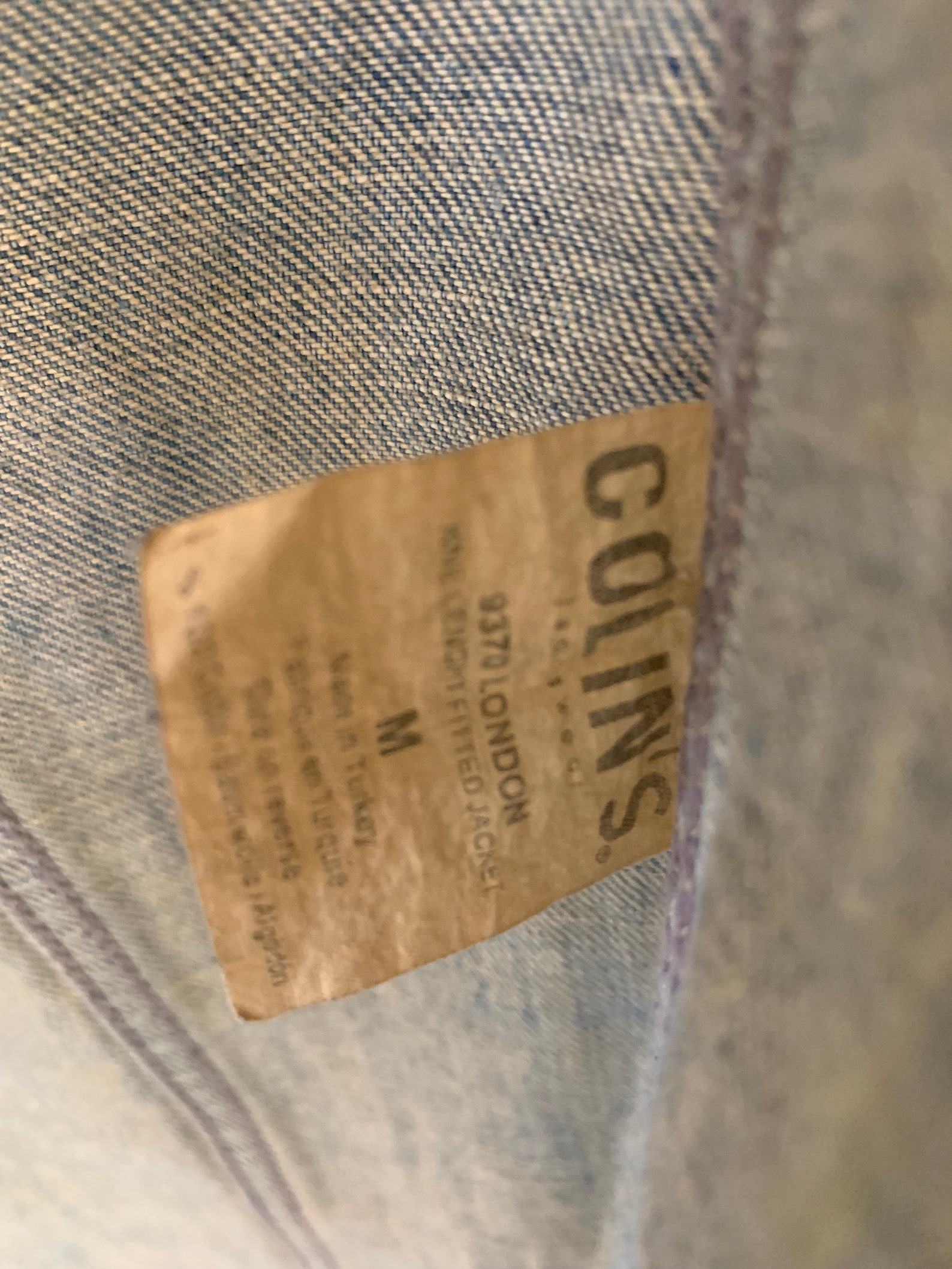 Colin’s Jeanswear Distressed Woman’s Size Medium Knee Length Jean Retro ...