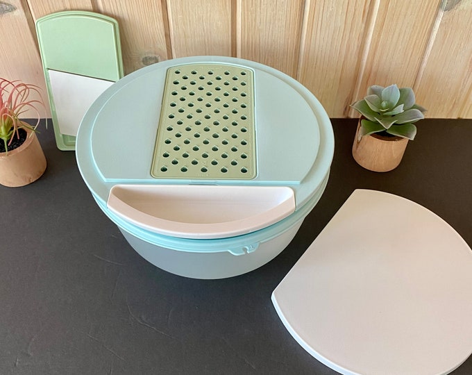 Tupperware Kitchen Work Unit Set in Mint Green/ 8pcs #1832,1834,1849 ...