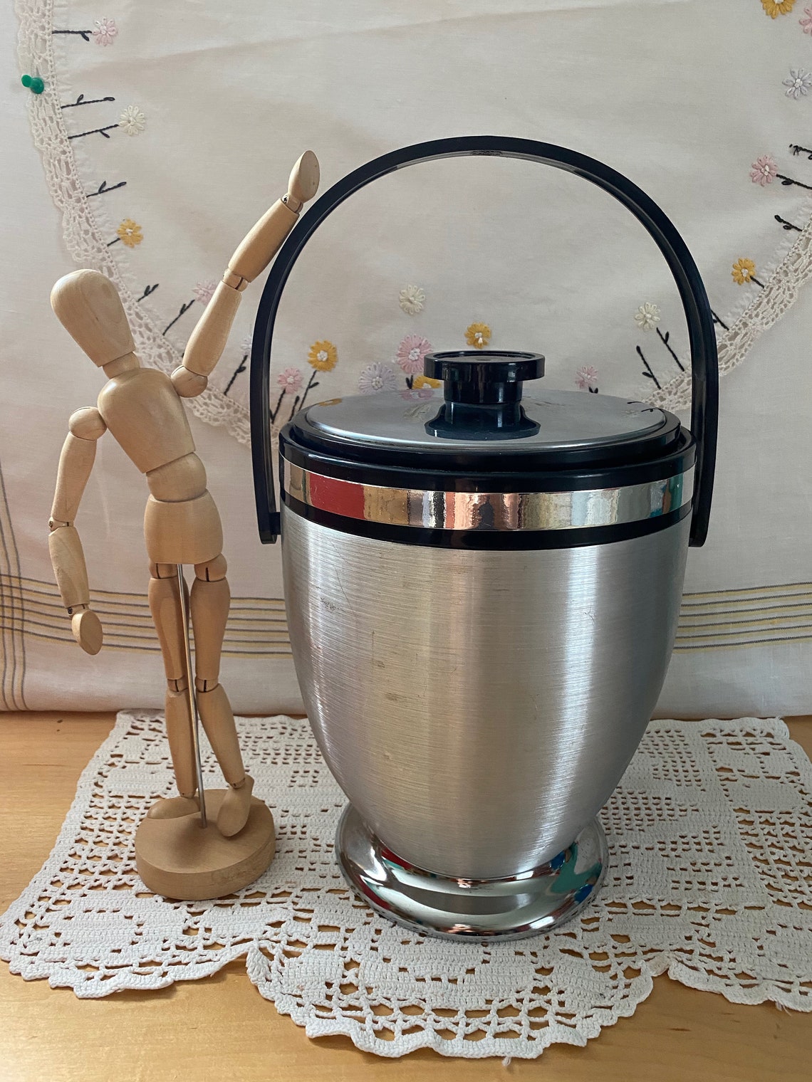 Vintage Kromex Ice Bucket Mid Century Modern Aluminum Ice | Etsy