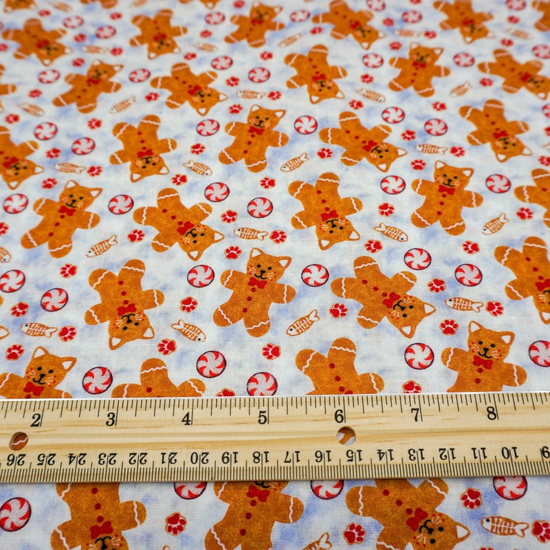 Gingerbread Fabric - Etsy