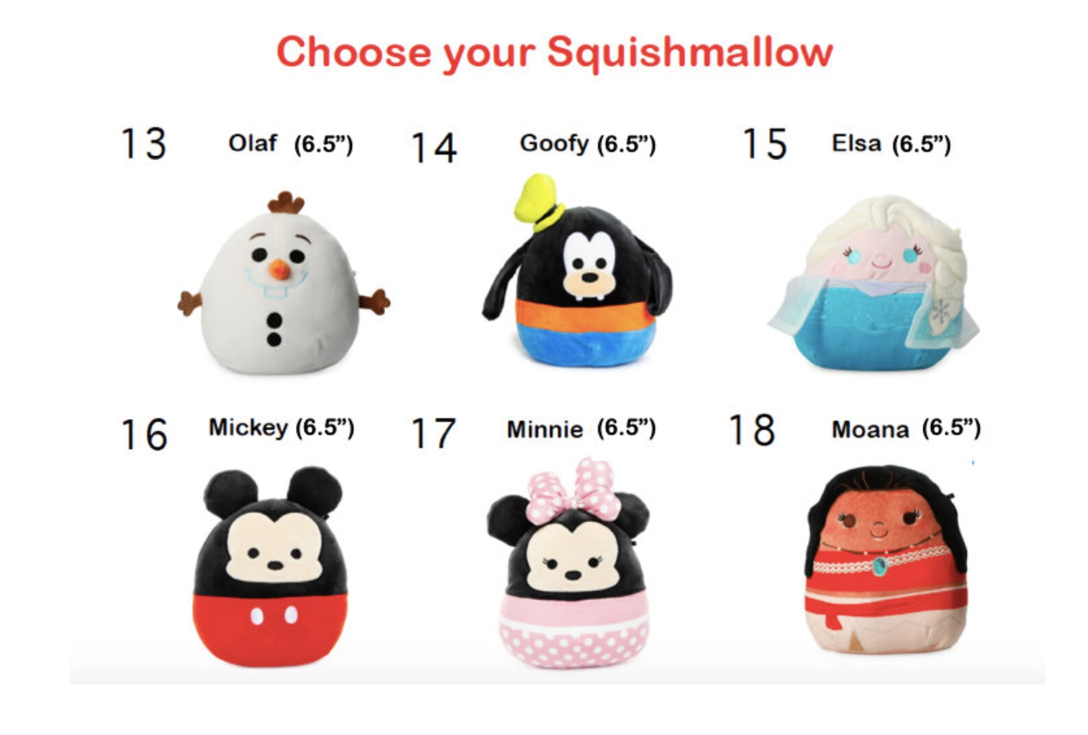 Personalized Squishmallow Plush Toy Custom Stuffed Animal | Etsy