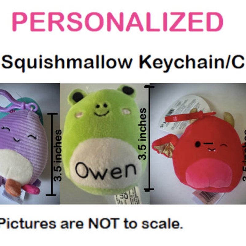 Squishmallow Keychain - Etsy