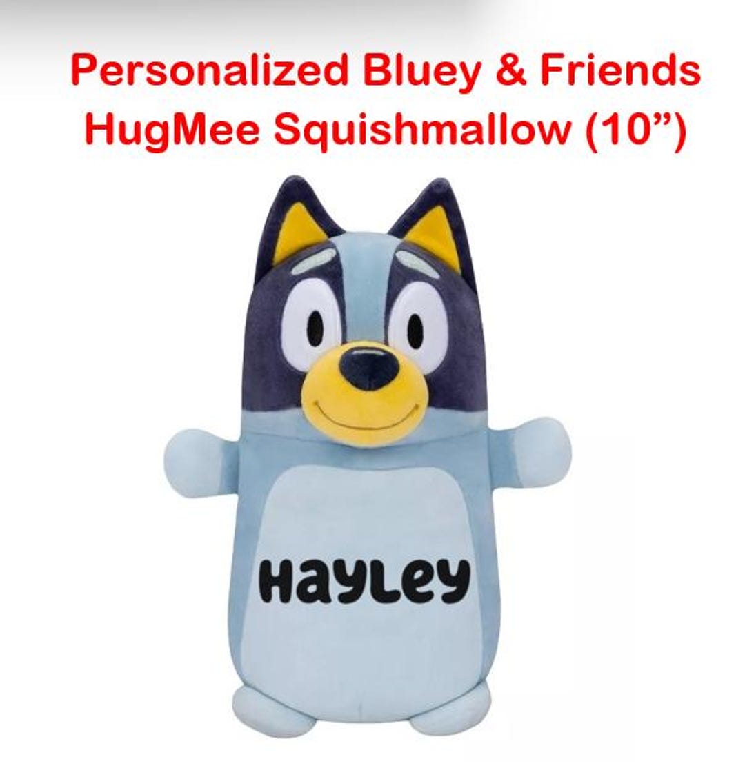 Personalized Bluey Hugmee 10" Squishmallow - Etsy