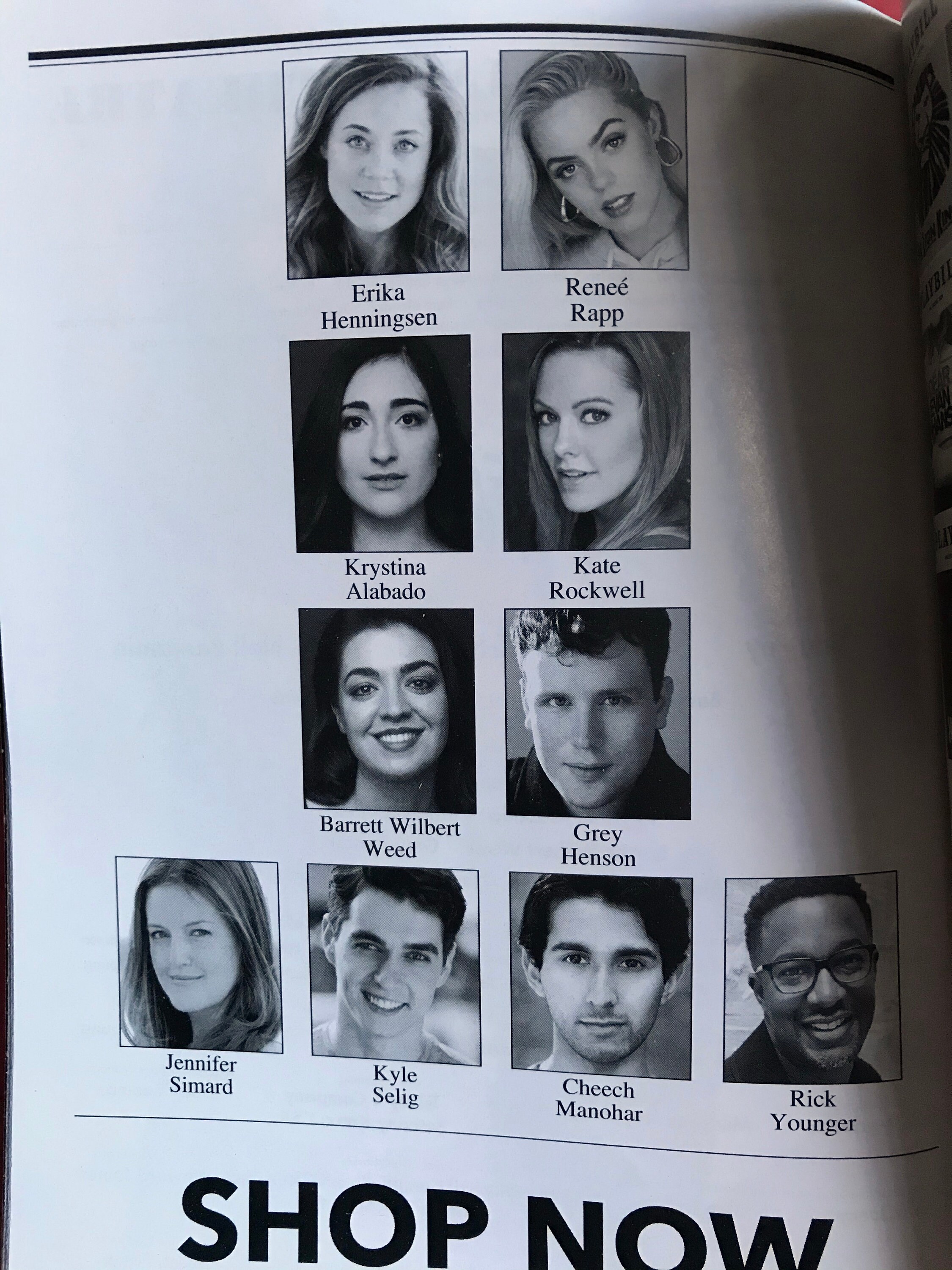 Mean Girls Broadway Show Limit Edition 2019 Holiday Playbills Etsy