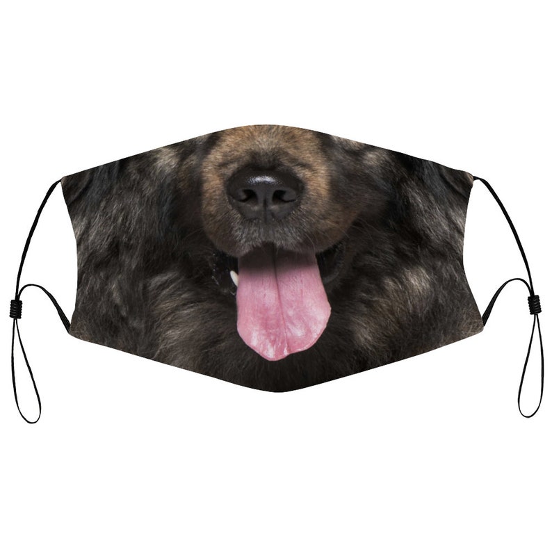 Leonberger Face Mask With Filter Pocket And Nose Wire | Etsy