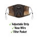 Labradoodle Face Mask With Filter Pocket and Nose Wire, Doodle Dog ...