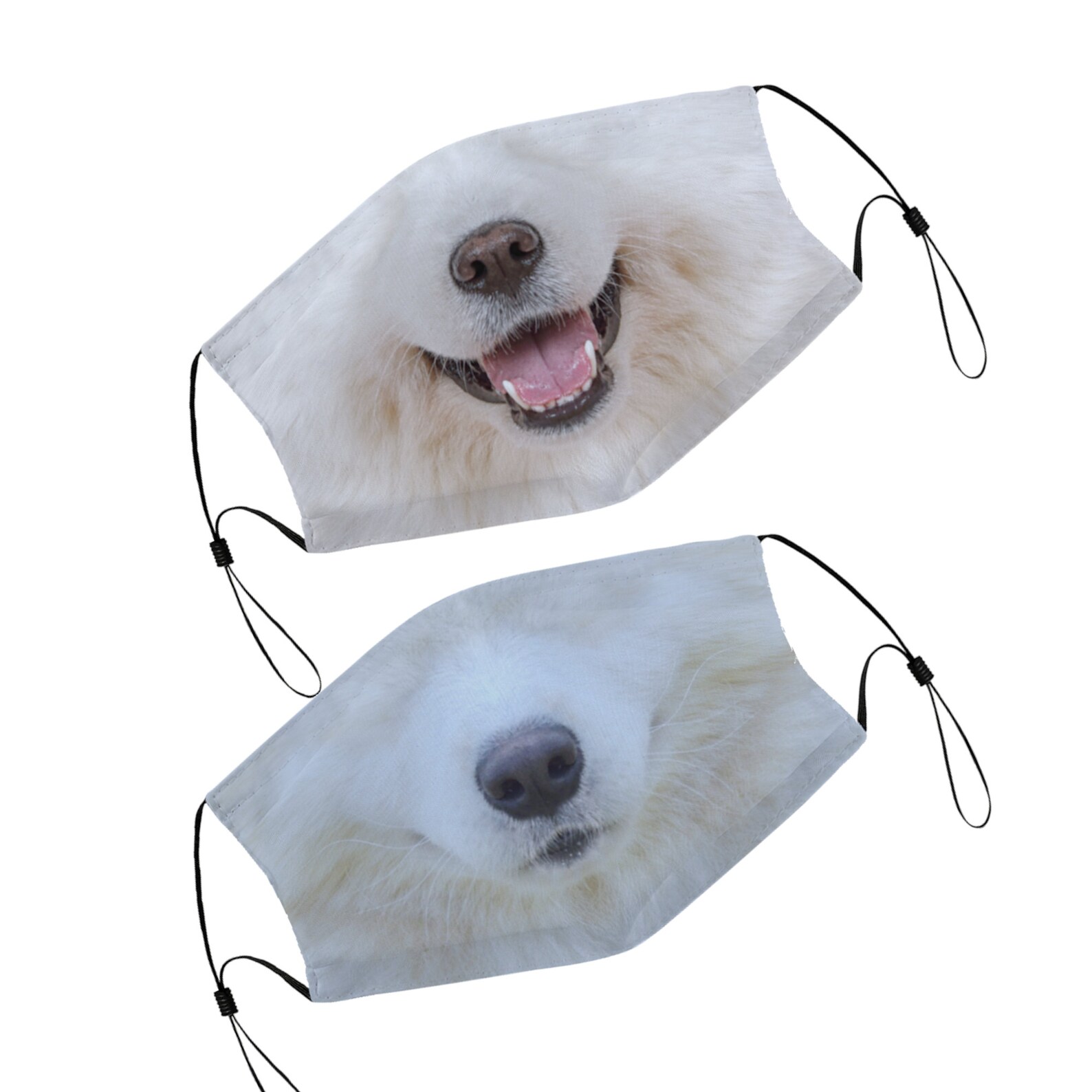 American Eskimo Face Mask With Filter Pocket And Nose Wire | Etsy