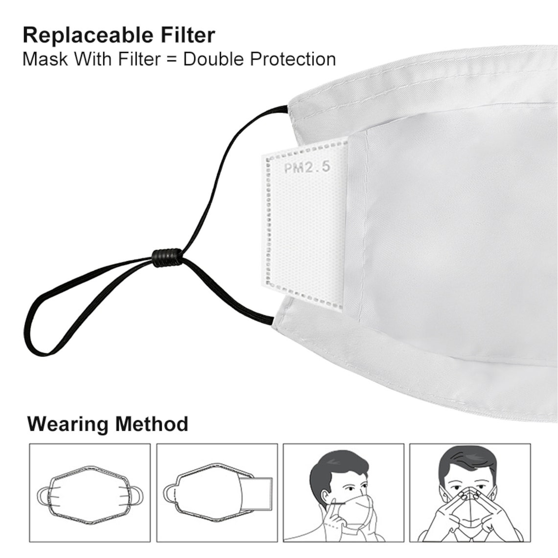 Dalmatian Dog Face Mask With Filter Pocket and Nose Wire | Etsy