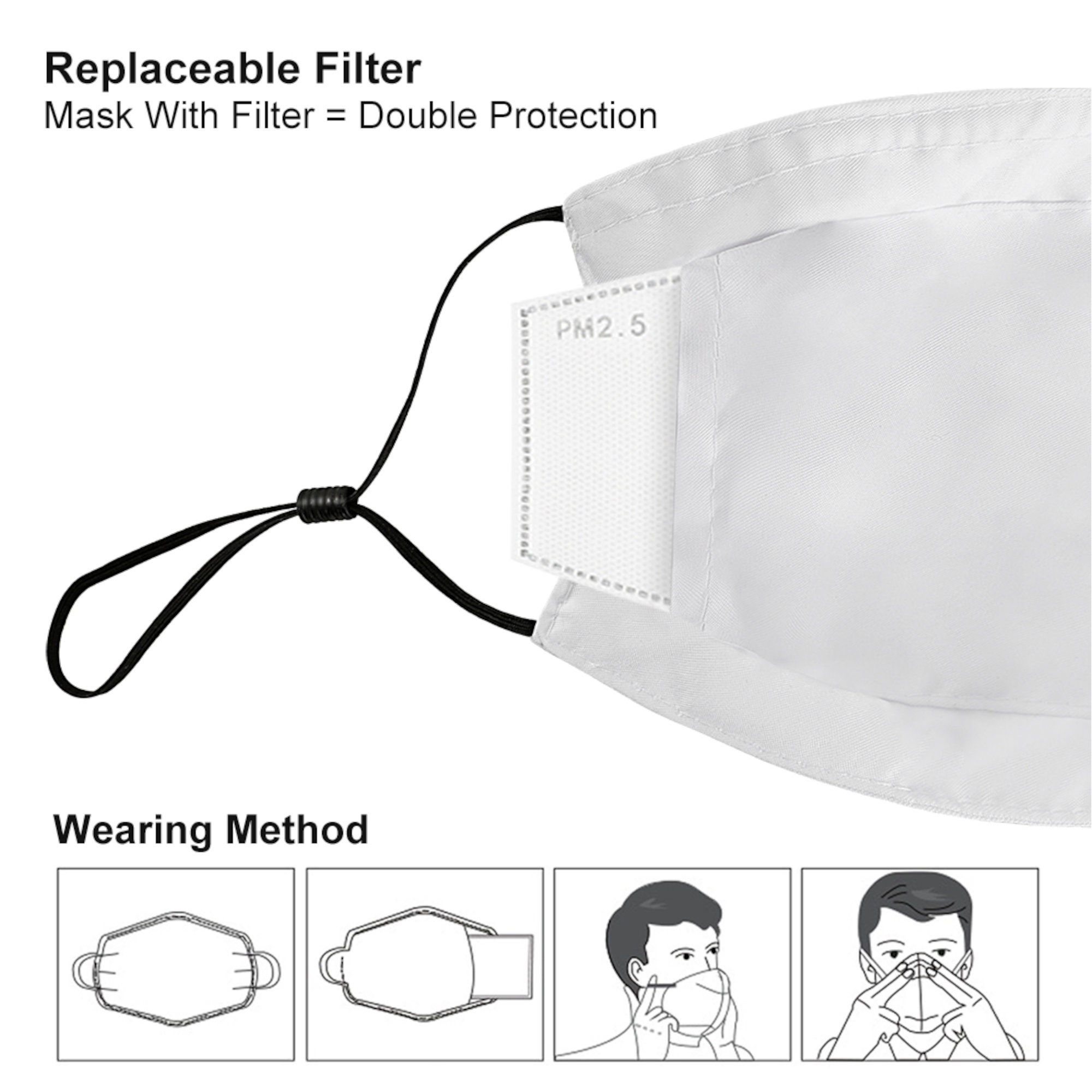 Cane Corso Face Mask With Filter Pocket And Nose Wire | Etsy