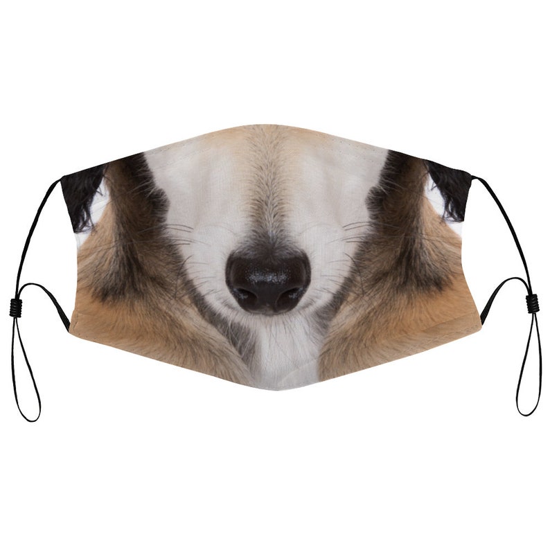 Saluki Face Mask With Filter Pocket And Nose Wire Washable & | Etsy