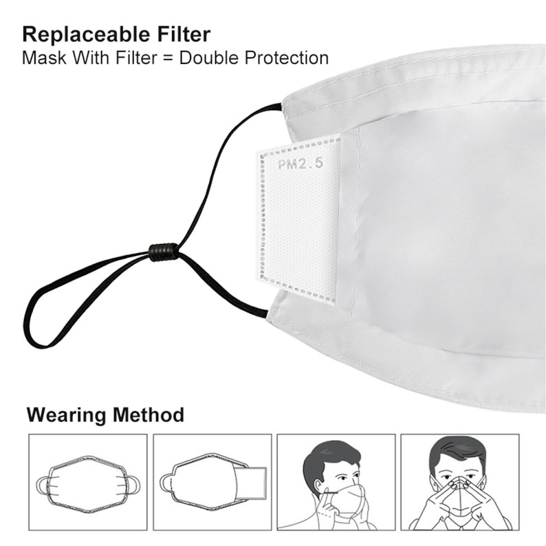 Lhasa Apso Face Mask With Filter Pocket and Nose Wire - Etsy