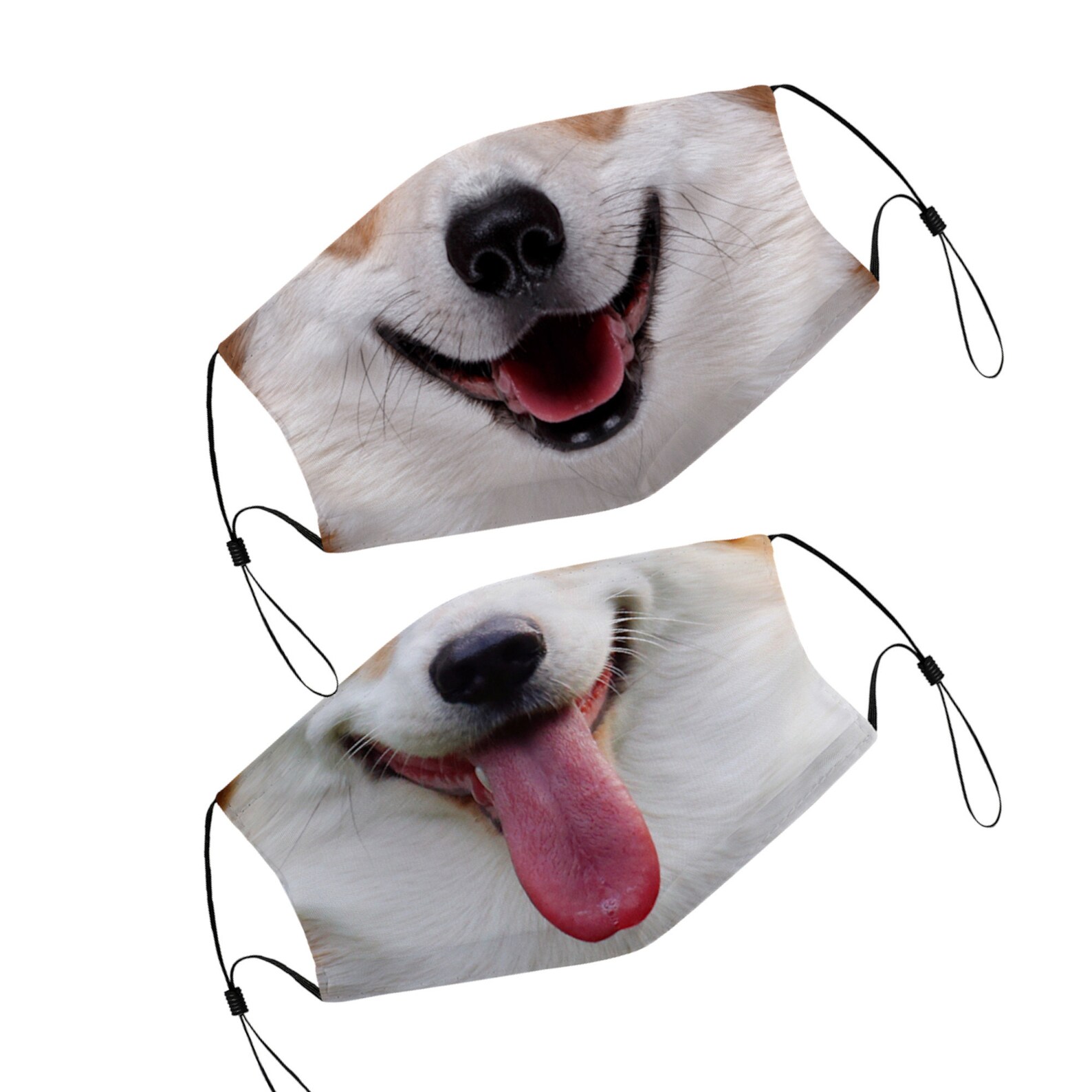 Pembroke Welsh Corgi Dog Face Mask With Filter Pocket And Nose | Etsy