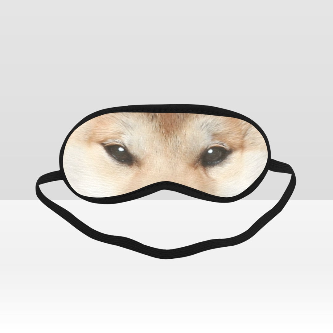 SHIBA INU Eyes Sleep MASK Shiba Dog Puppy Lover Gifts Stuff Memorial ...