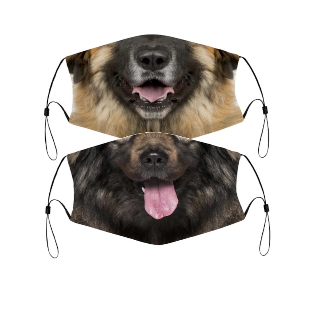Leonberger Face Mask With Filter Pocket and Nose Wire, Washable ...