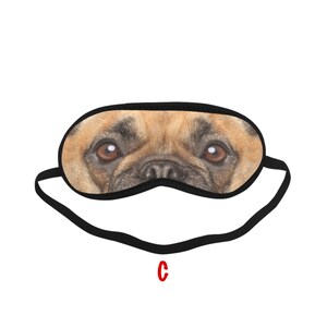 FRENCHIE Eyes Sleep MASK, French Bulldog Dog Puppy Lover Gifts Stuff ...