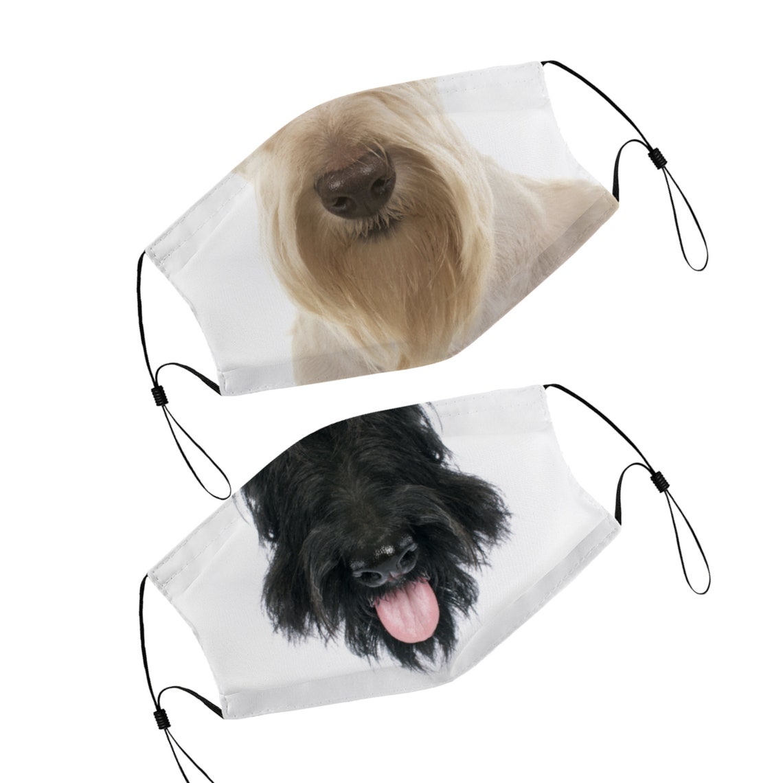 Scottish Terrier Face Mask With Filter Pocket And Nose Wire | Etsy