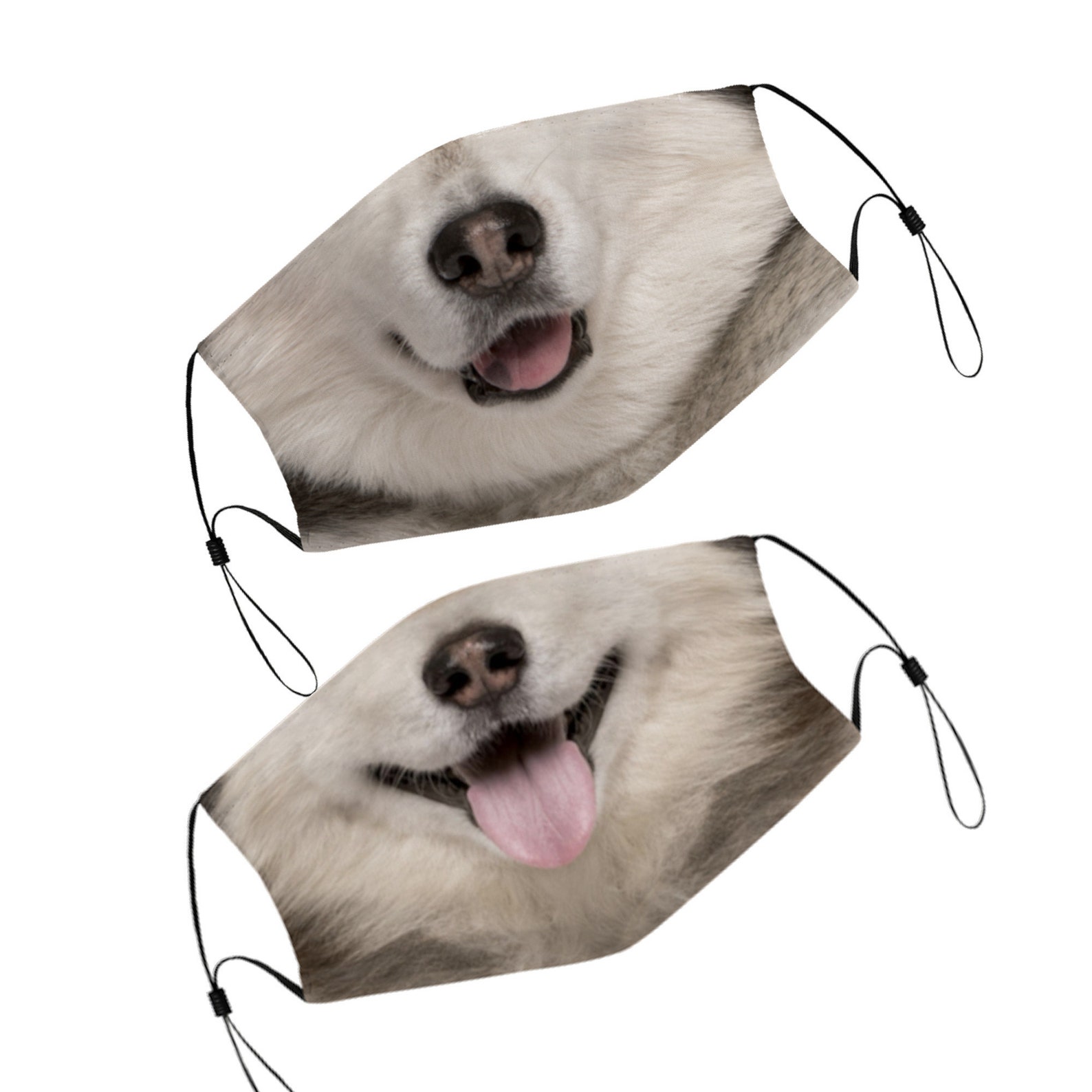 Alaskan Malamute Face Mask With Filter Pocket and Nose Wire - Etsy