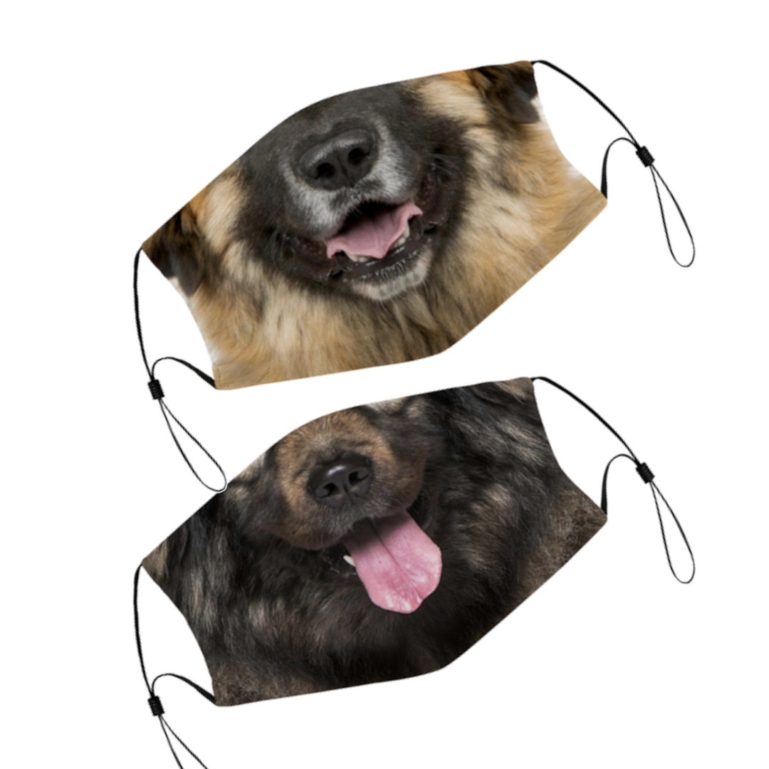 Leonberger Face Mask With Filter Pocket and Nose Wire - Etsy