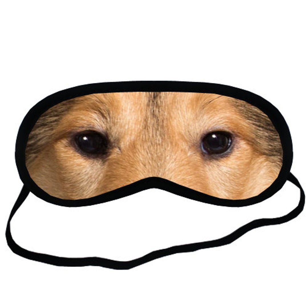 ROUGH COLLIE Eyes Sleep MASK Lassie Dog Puppy Lover Gifts Stuff ...