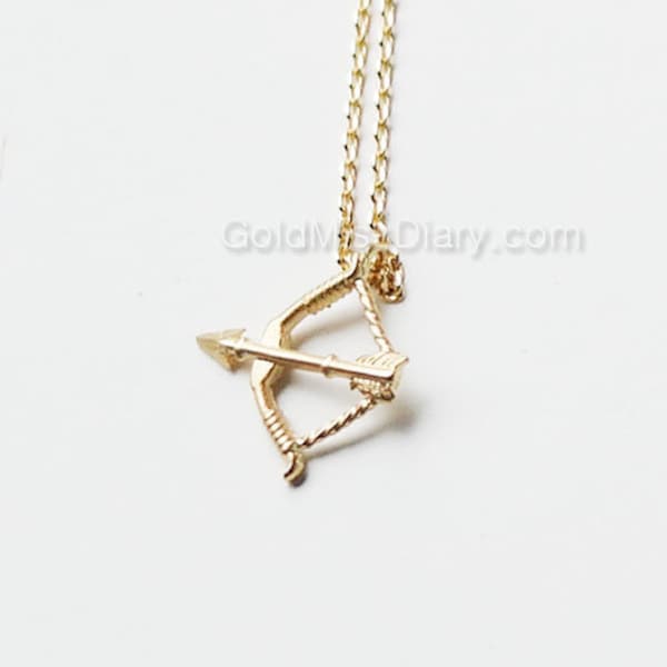 Cupid Arrow Necklace - Etsy