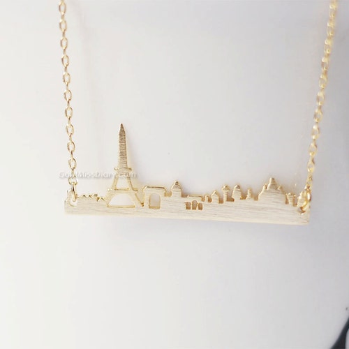 Paris City Necklace - Etsy