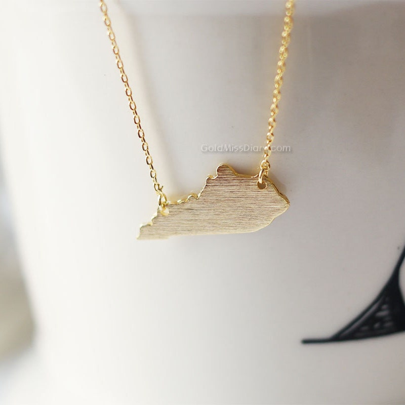 Kentucky Necklace - Etsy