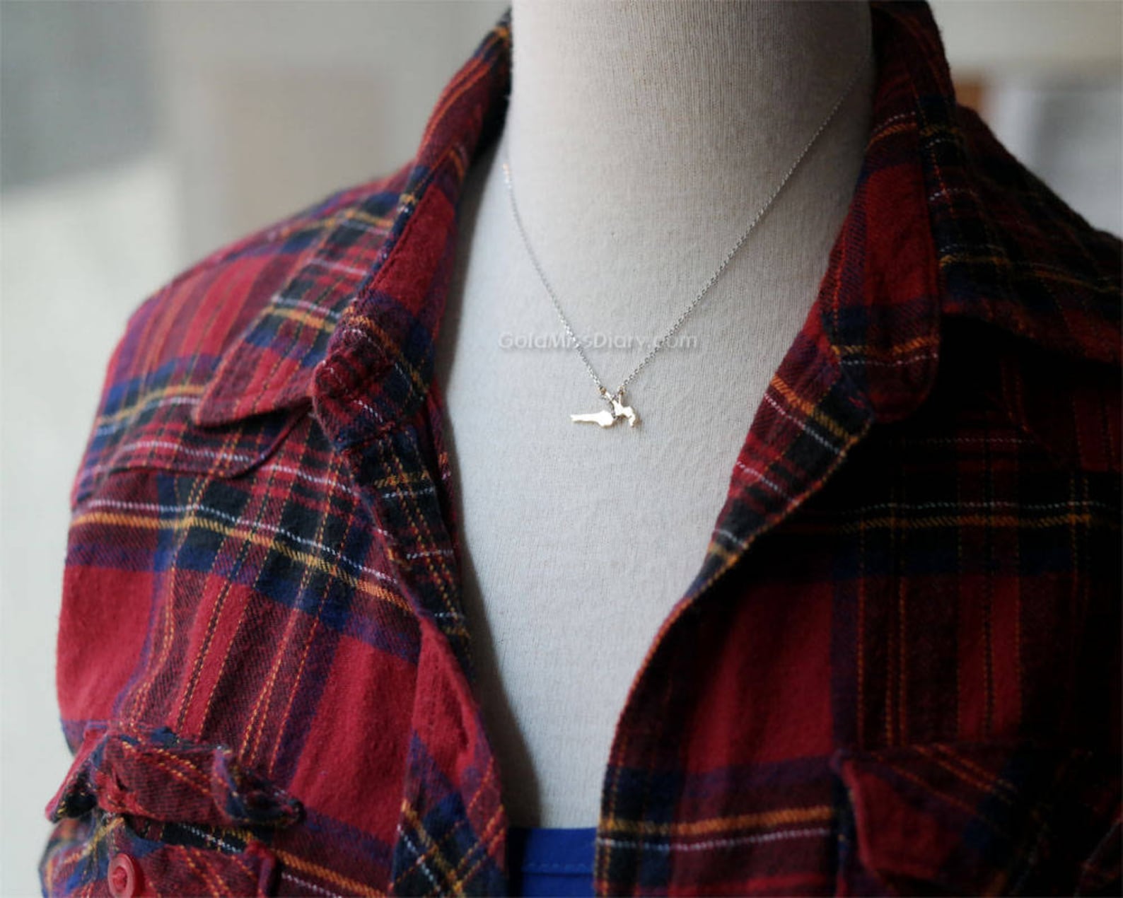 Dainty Swinging Girl, Girl on Swing Necklace, Dainty Necklace, Mix and ...