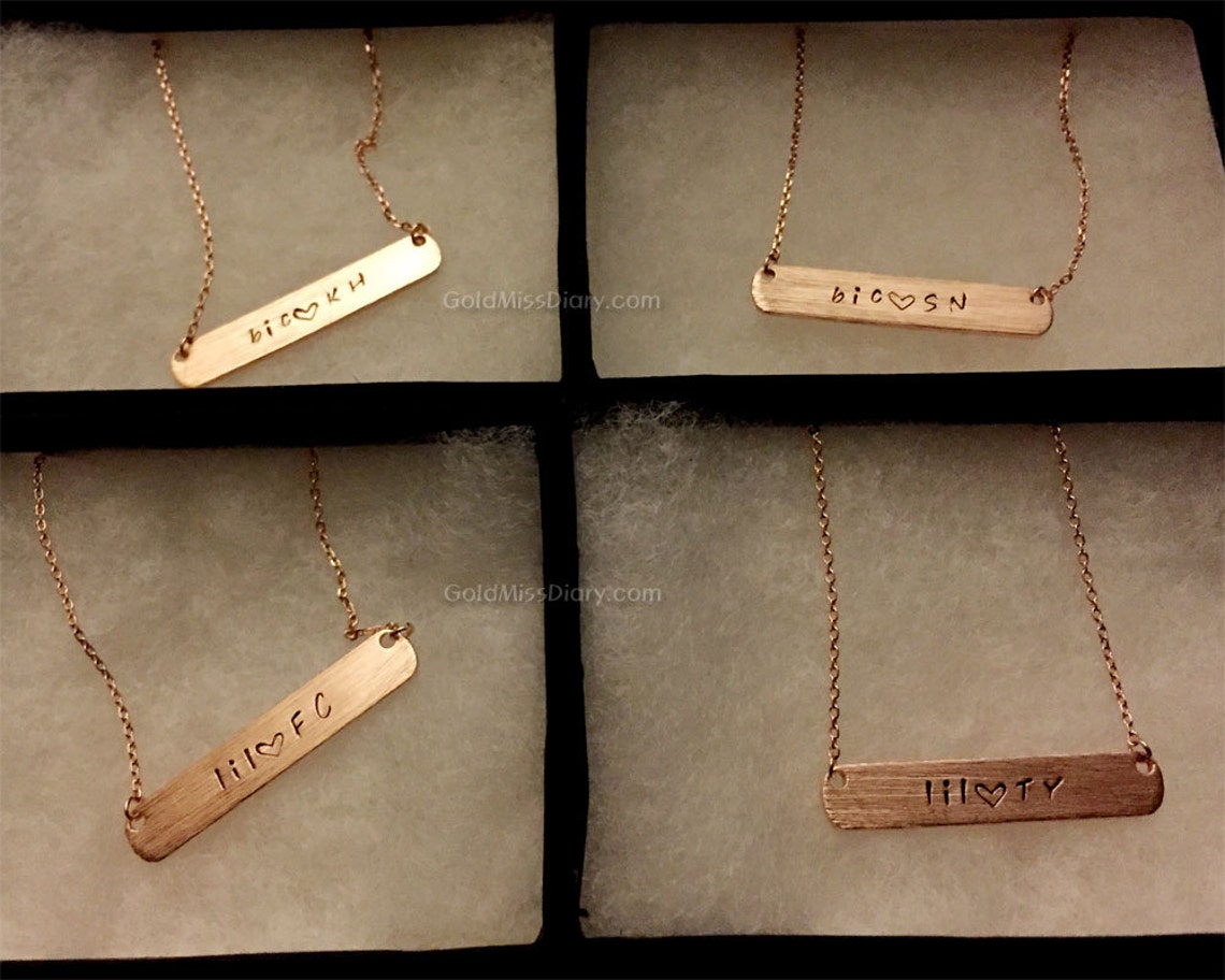 Engraving Letters or Symbols to Your Necklace Necklace is Not - Etsy