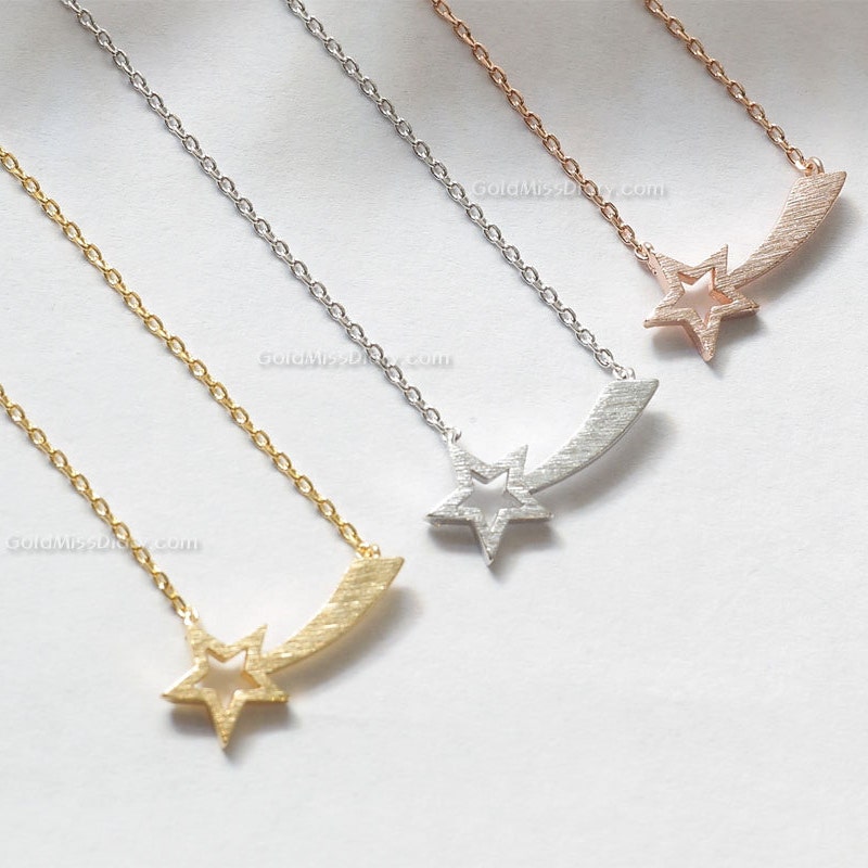 Star Necklace - Etsy