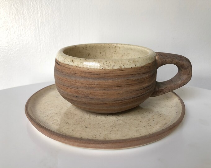 Ben Seibel Design Porcelain Ware Coffee/tea Cup With Saucer - Etsy