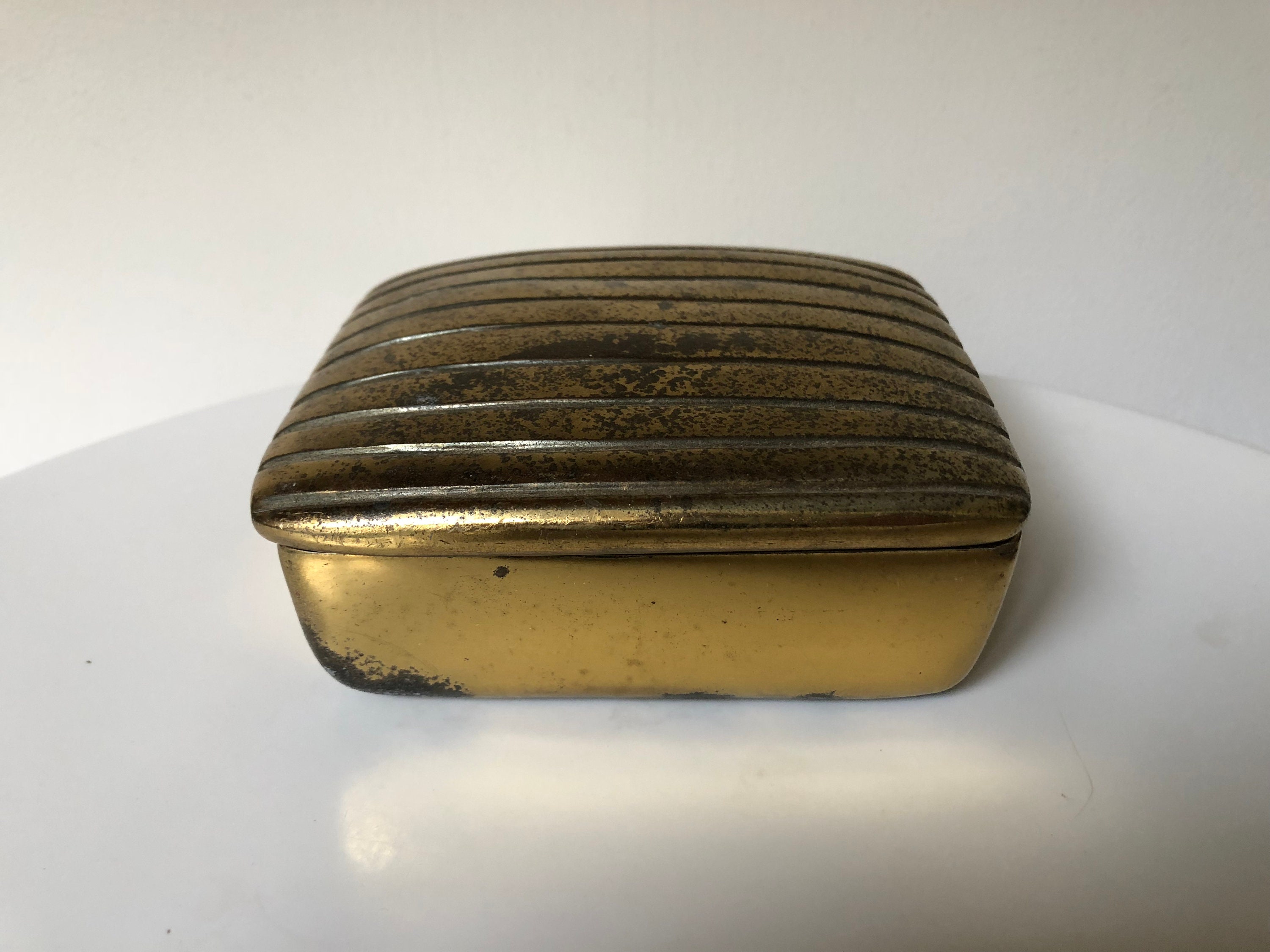 Ben Seibel Design Brass Cigarette Box/jewelry Box for Jenfred Ware - Etsy