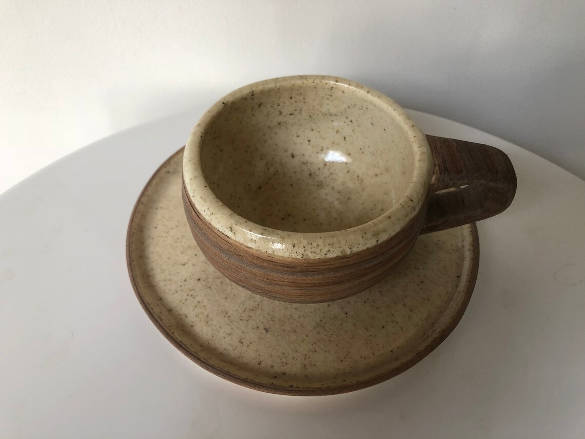 Ben Seibel Design Porcelain Ware Coffee/tea Cup With Saucer - Etsy