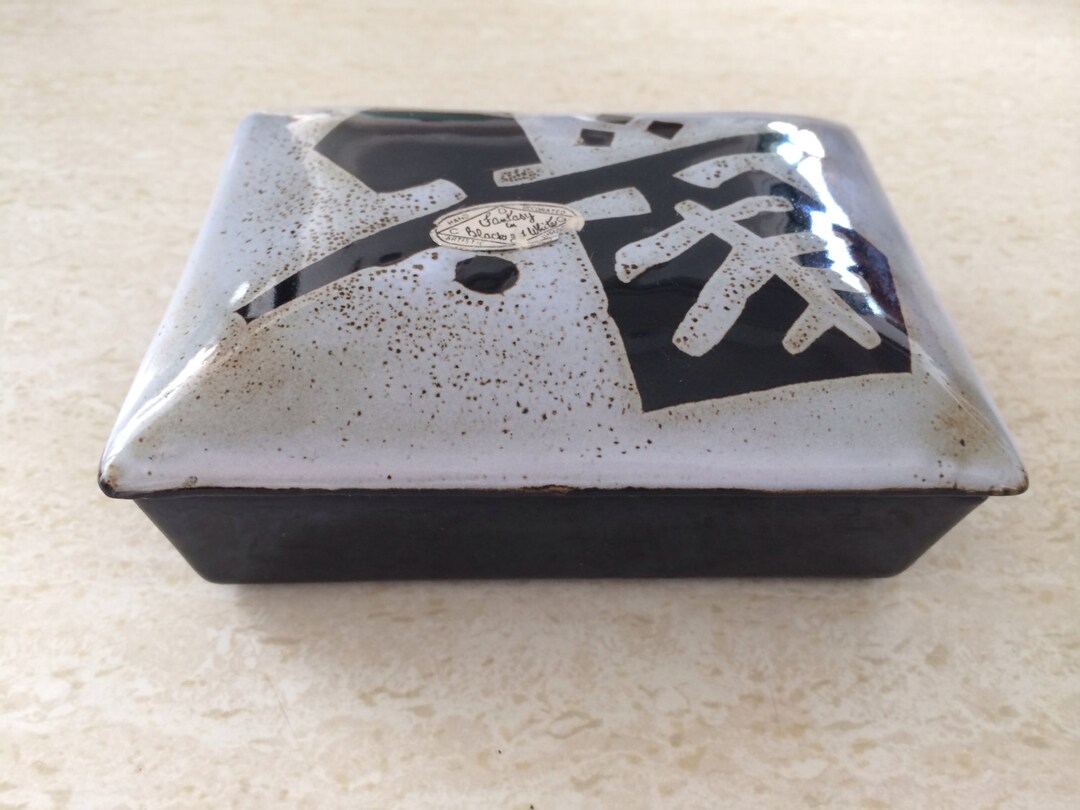 Modern Design Japanese Ceramic Hand Painted Box - Etsy