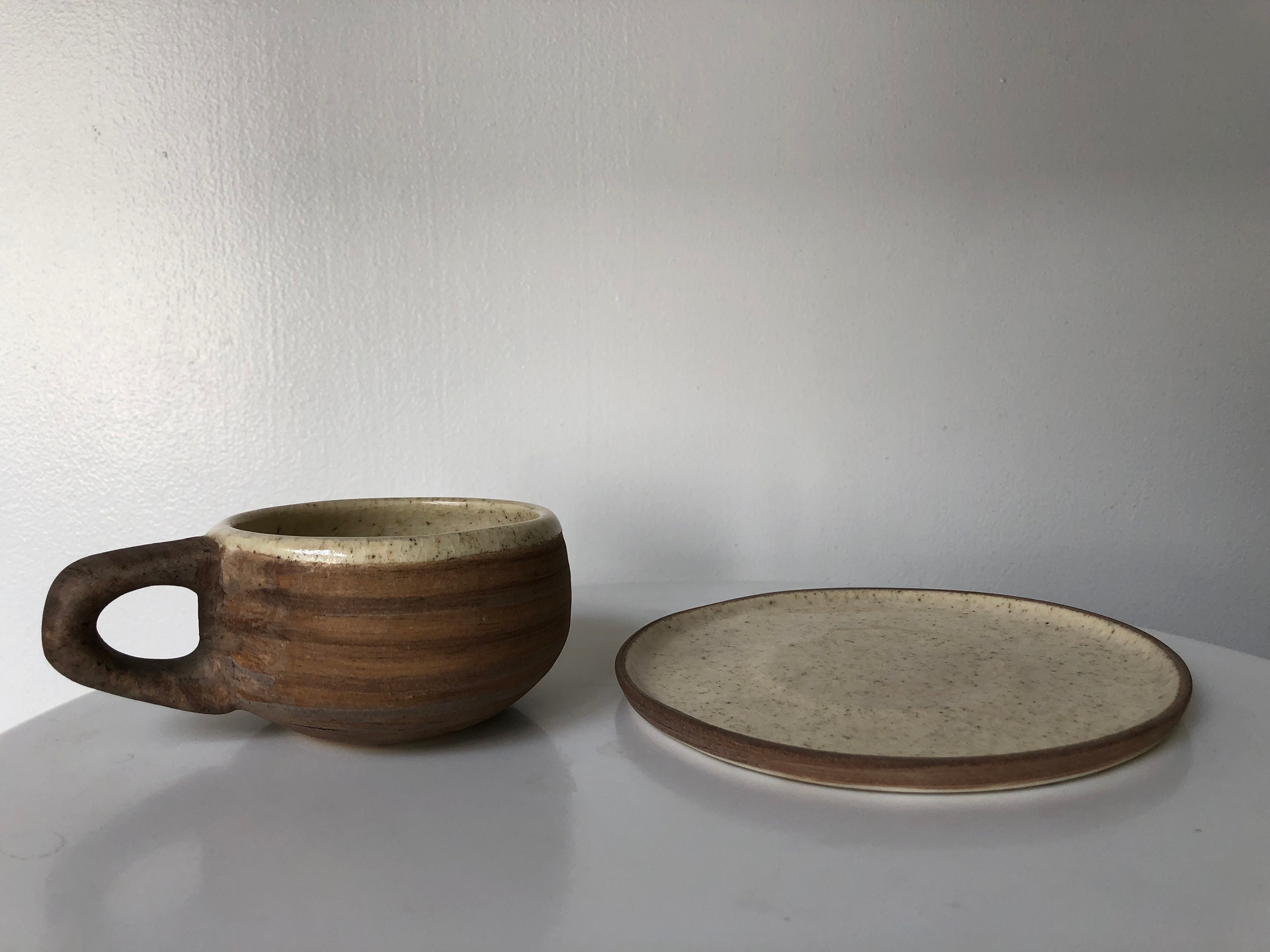 Ben Seibel Design Porcelain Ware Coffee/tea Cup With Saucer - Etsy