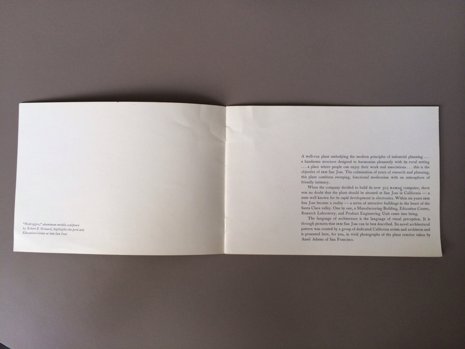Rare IBM San Jose Booklet Photographs by Ansel Adams - Etsy