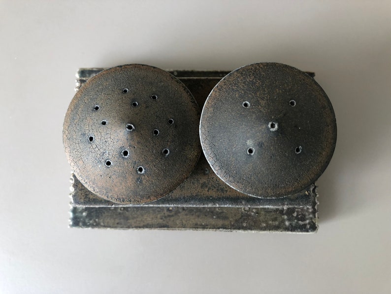 Daniel Anderson Studio Pottery Water Towers Salt and Pepper - Etsy