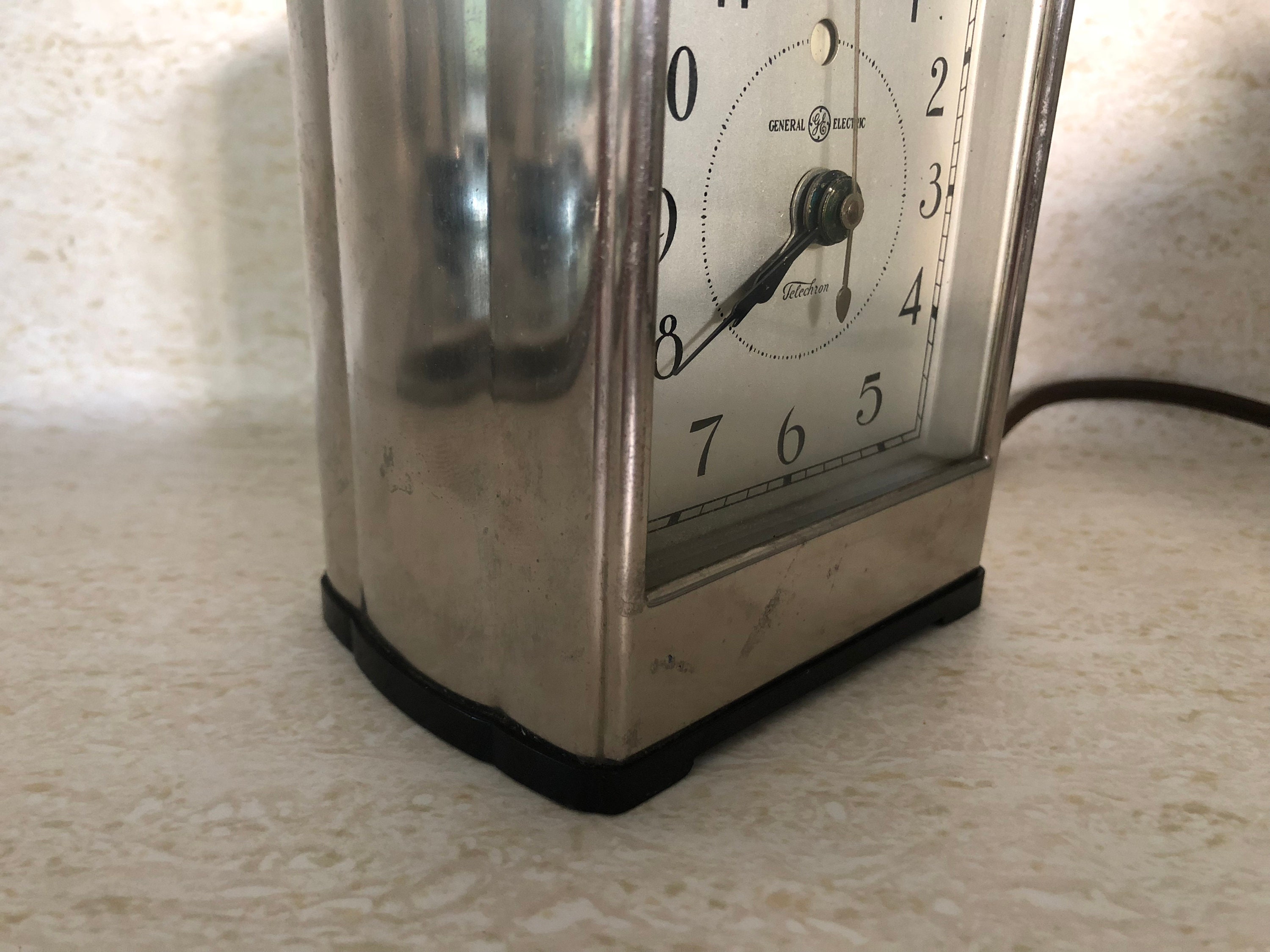 Streamline Moderne General Electric Metal Alarm Table Clock - Etsy