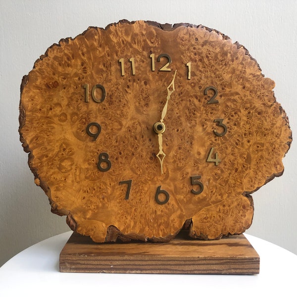Burl Wood Table - Etsy