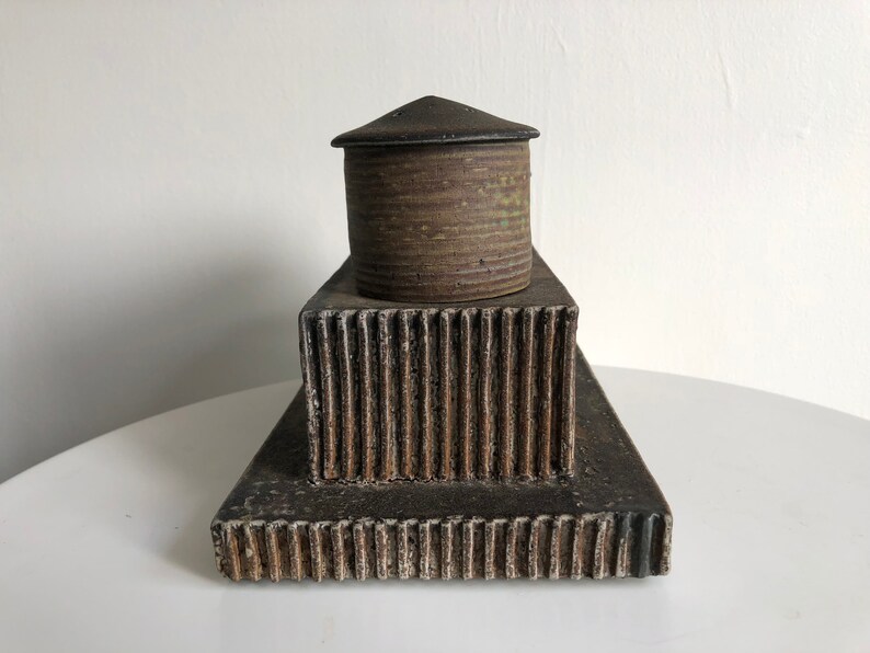 Daniel Anderson Studio Pottery Water Towers Salt and Pepper - Etsy