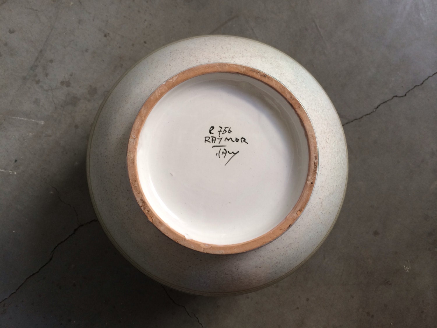 Large Alvino Bagni for Raymor Diamond Pattern Vase - Etsy